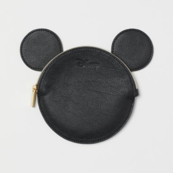 H&M | Bags | Nwt Hm Black Mickey Mouse Walletpurse | Poshmark